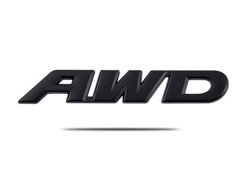 AWD Black Car Badge Emblem for Ute SUV Toyota Nissan Mazda Ford Holden ...