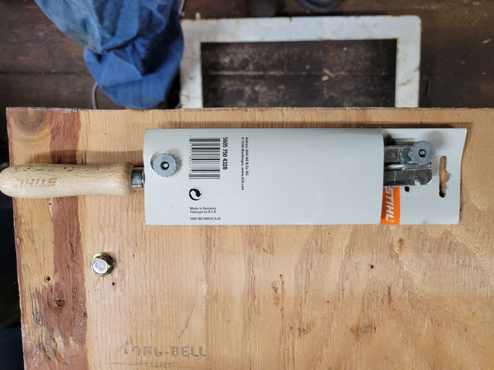 STIHL Chainsaw Sharpener File 5605 750 4328 Filing Guide With Handle ...