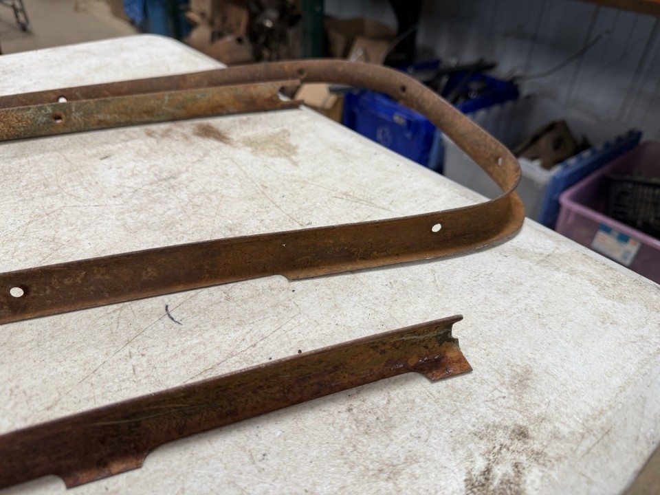 1937 1938 1939 Ford Closed Car Inside Windshield Garnish Molding ...