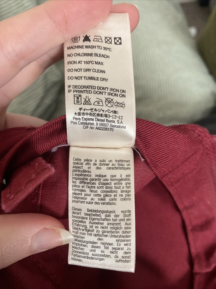 RARE “Zone Hell” Trucker Logo Cap Diesel, Red | eBay UK