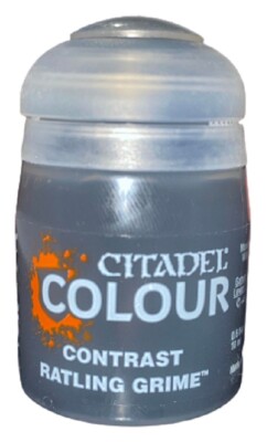 Warhammer Citadel Colour Ratling Grime 18ml (Contrast) Paint Pot [29-46 ...