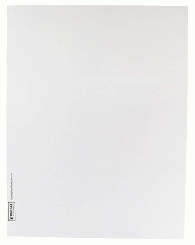 Plain White Addendum Car Window Stickers with Adhesive Blank 250 per ...