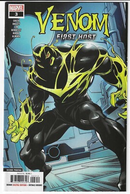 VENOM FIRST HOST #3 2ND PRINT FIRST APP/COVER SLEEPER DONNY CATES ...