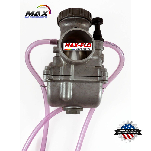 5' LIGHT FACTORY PINK CARBURETOR VENT HOSE KIT KEIHIN MIKUNI CARB | eBay