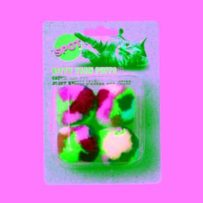 Spotnips Yarn Puffballs Cat Toys 4 Pack By Spot | eBay