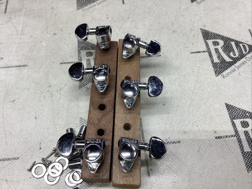 Grover Rotomatic Tuners Tuning Keys Chrome 3x3 | eBay