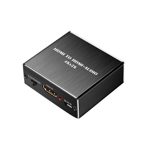 4K HDMI To Optical 3.5mm AUX Stereo Audio Out Extractor Splitter 2CH 5 ...