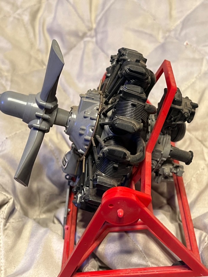 Aircraft Engine Model. Wright Cyclone aircraft engine model 1/12 scale ...