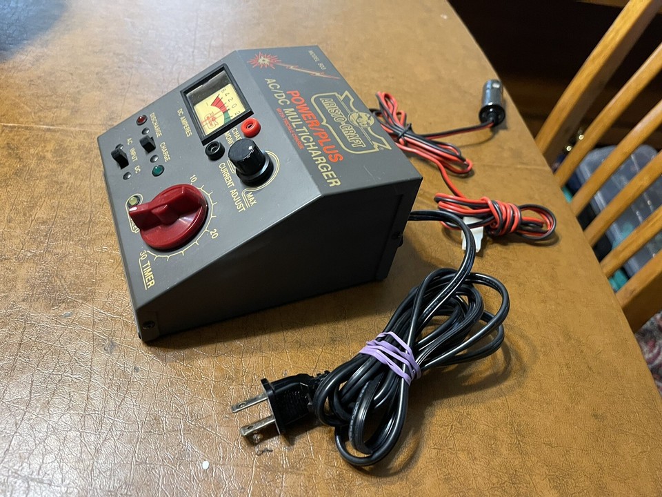 Rare Aristo-Craft AC/DC MultiCharger Power/Plus Model 803 115VAC ...