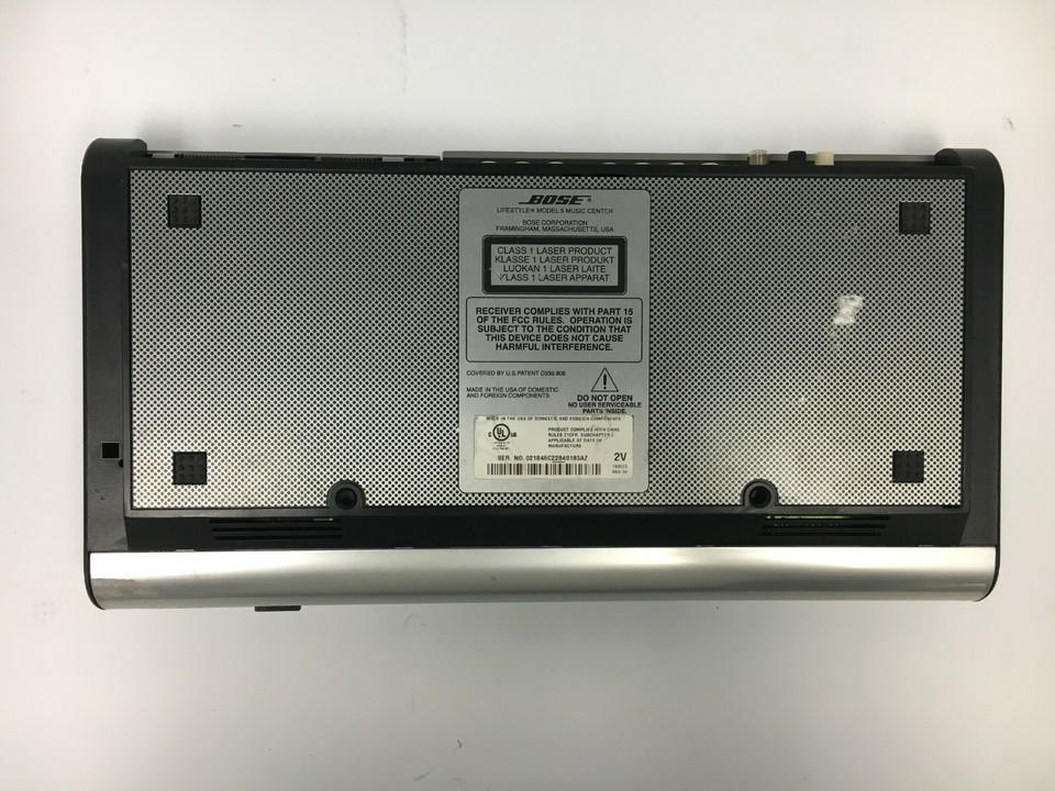 Bose Lifestyle Model 5 RADIO AM FM Music Center CD Receiver | eBay