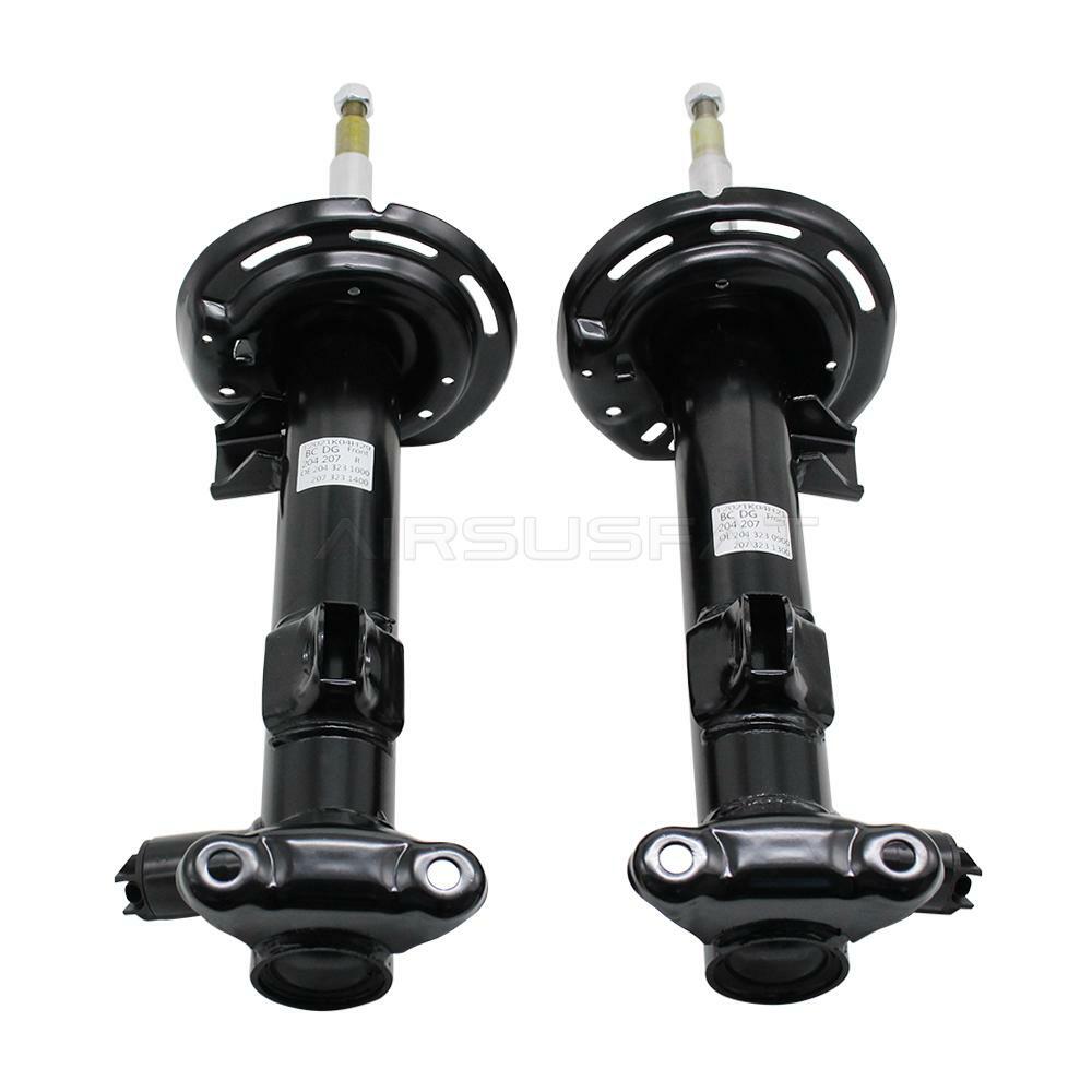 Pair Front R+L Air Suspension Shocks For Mercedes E C Class W207 W204 ...