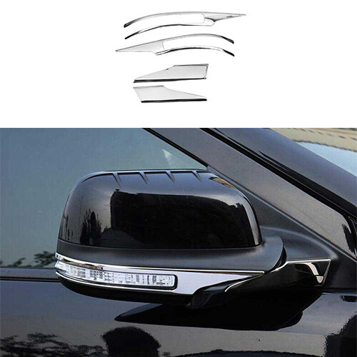 Rear View Side Door Mirror Chrome Steel 2011-2019 Strip Trim For Ford ...