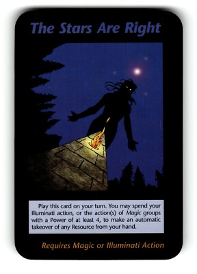 The Stars are Right Card Base Set INWO Illuminati New World Order | eBay