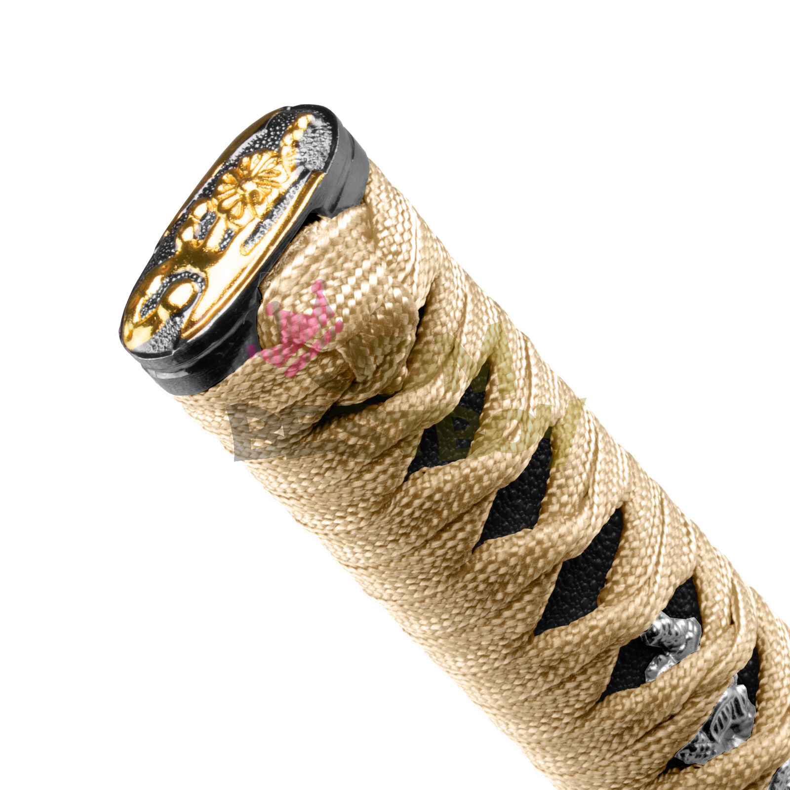 Samurai Sword Gold Black Shift Knob Shifter Alloy Katana Adapters ...