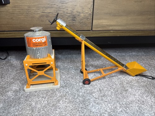 VINTAGE CORGI DIECAST FARM VEHICLES GRAIN SILO GRAIN ELEVATOR ...