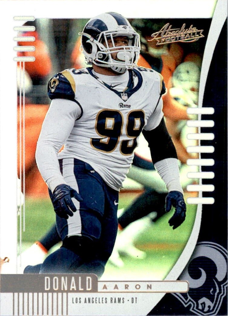 2019 Panini Absolute - Spectrum #90 Aaron Donald for sale online | eBay