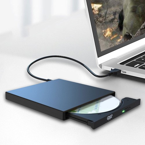 USB External DVD CD Hard Disc Burner Player Reader Optical Drive for PC ...