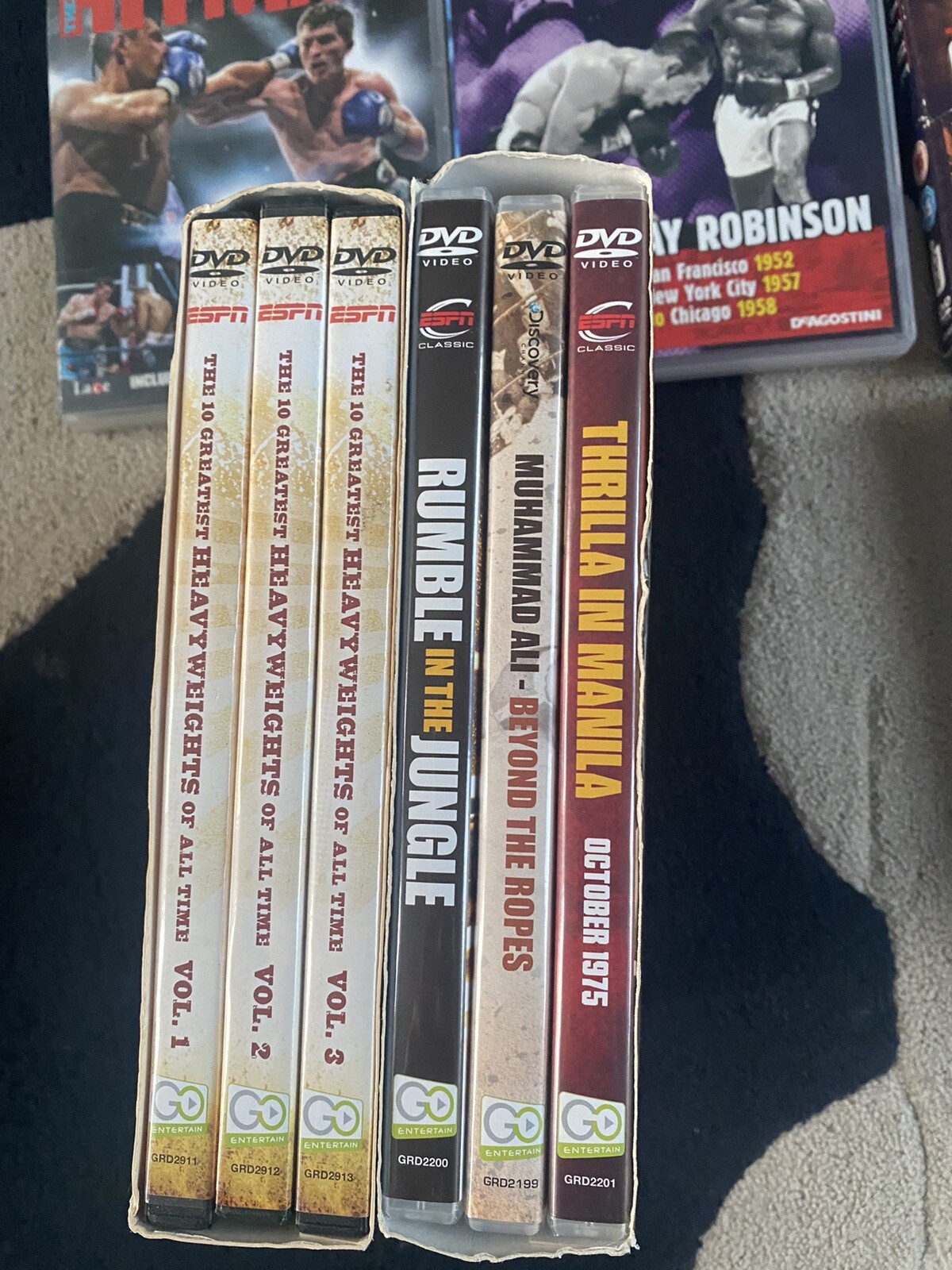 boxing fights dvds Job Lot Bundle | eBay UK
