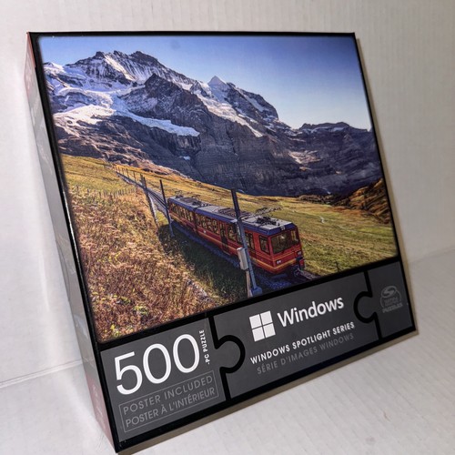 SWITZERLAND Mountain Scene Puzzle 500 pc~Windows Spotlight Series ...
