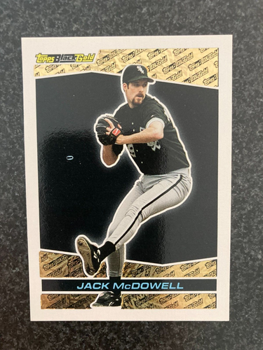 1993 Topps Black Gold Baseball #38 Jack McDowell B16 | eBay