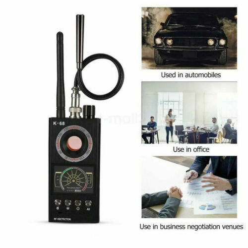 PRO RF BUG DETECTOR FREQUENCY SCANNER SWEEPER HIDE Camera GSM GPS ...