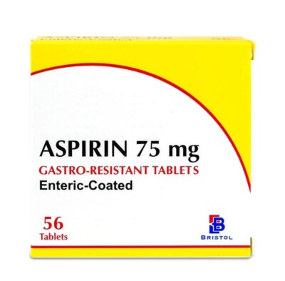 Aspirin 75mg Gastro-Resistant Tablets x56 | Pain Relief Suitable For ...