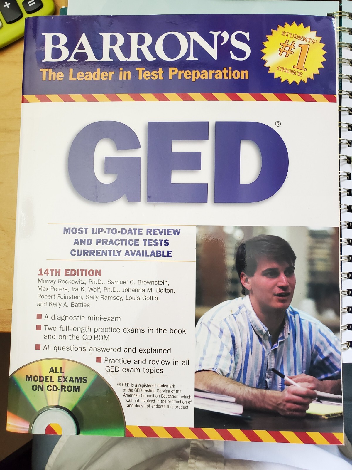 Barron's GED with CD-ROM by Samuel C. Brownstein, Murray Rockowitz, Max ...