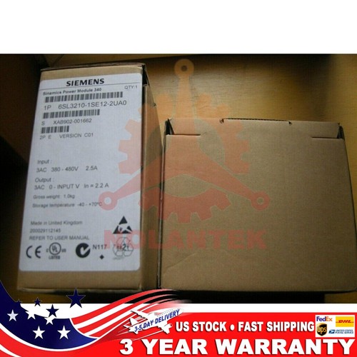 New Siemens 6SL3210-1SE12-2UA0 6SL32101SE122UA0 converter Power Module ...