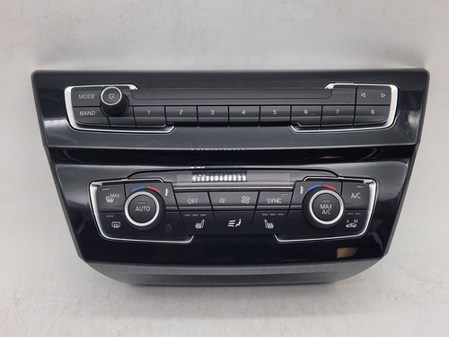 2016-2023 BMW X1 X2 AC Heater Climate Control Audio Radio Control Unit ...