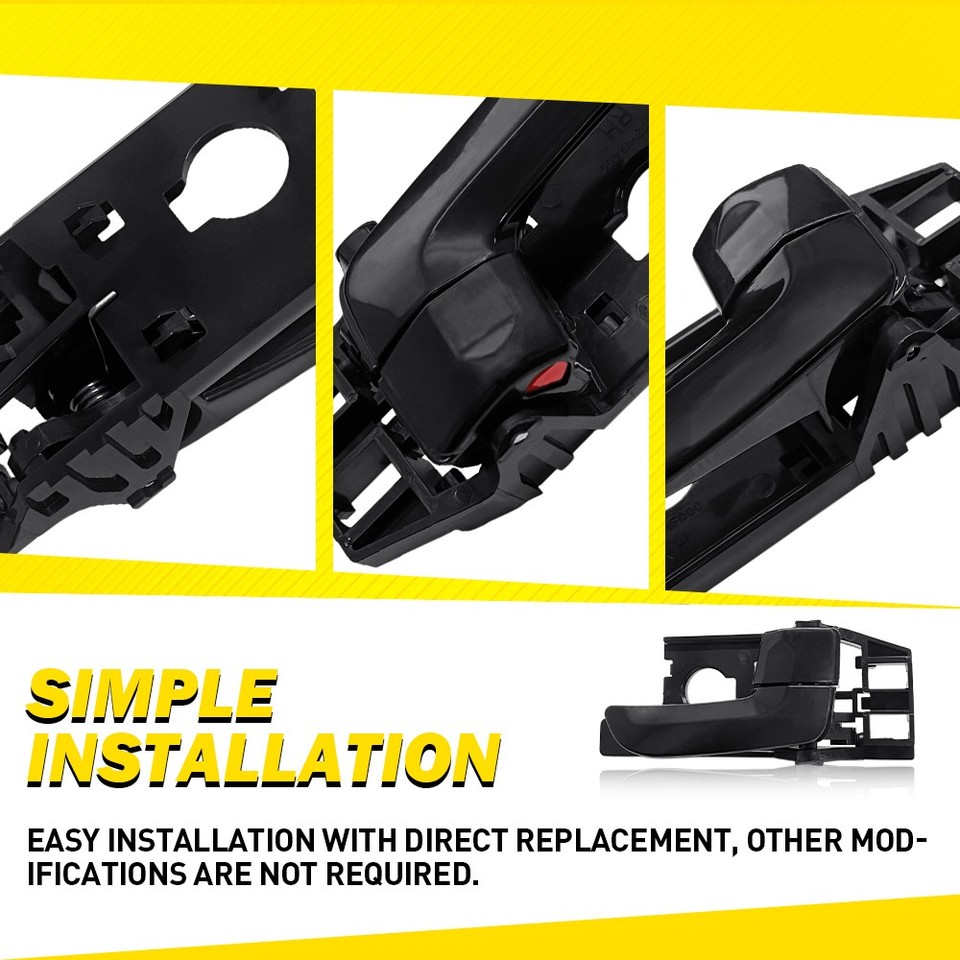 Interior Door Handle For Kia Sportage EX LX 2005-2010 Front/Rear Left ...