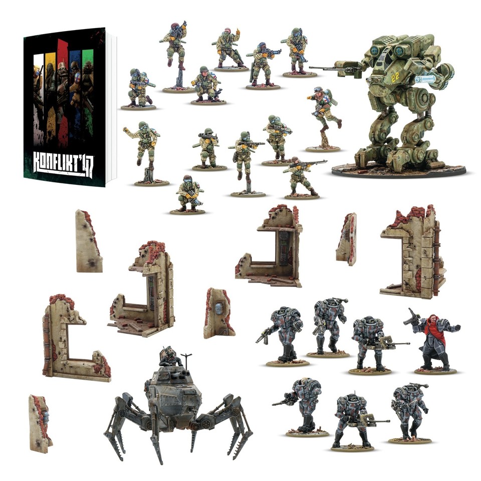 Konflikt '47 451510001 Starter Set (K47) Weird War Warlord Games Axis ...