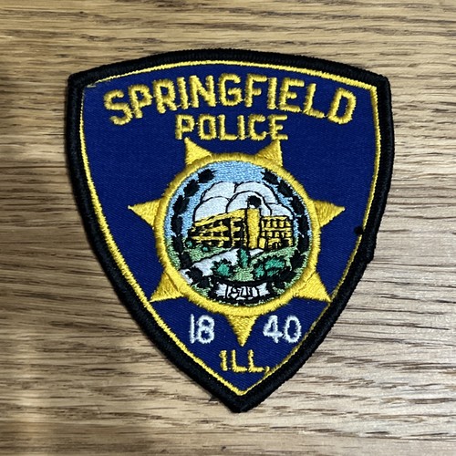 Vintage Obsolete Springfield Illinois Police Dept. Patch | eBay