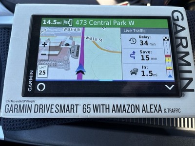 Pre-owned Garmin Drive Smart 65 With Amazon Alexa | eBay