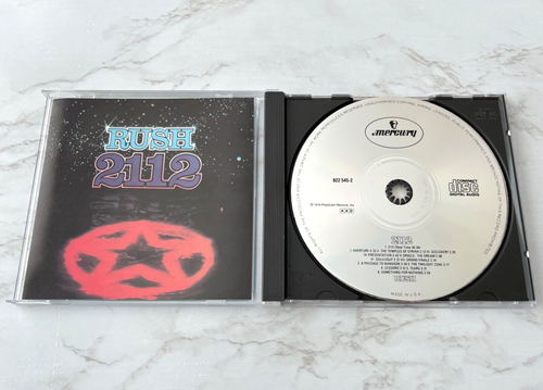 Rush 2112 CD TARGET ERA! MADE IN USA BY PDO Mercury 822 545-2 M-1 Neil Peart OOP | eBay