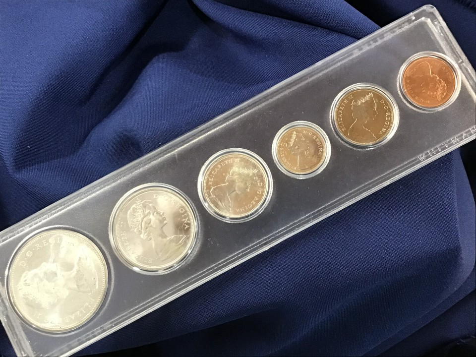 1967 Canada Centennial Six Coin Silver Set Brilliant Uncirculated E0630 ...