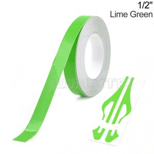 1/2" Lime Green Pinstripe Pin Stripe DIY Line Roll Vinyl Tape Decal ...