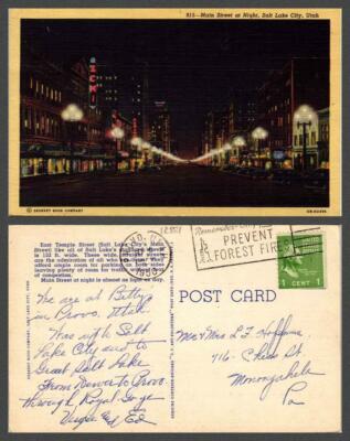 UTAH Salt Lake City VINTAGE POSTCARD | eBay