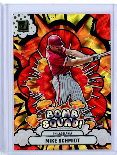 2025 Panini Donruss MIKE SCHMIDT Philadelphia Phillies Bomb Squad ...
