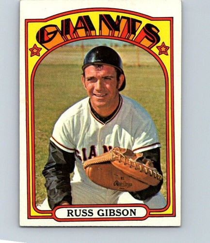 1972 TOPPS BASEBALL #643 RUSS GIBSON MID GRADE GX | eBay