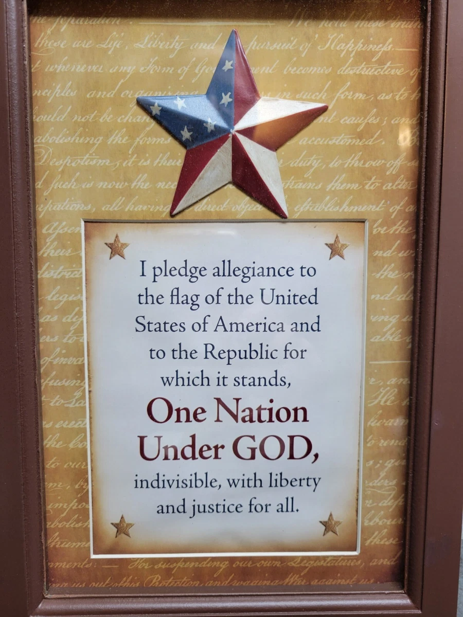 Pledge Of Allegiance Under God