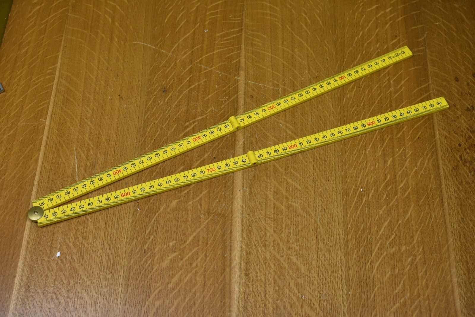 Good Used Fisco 1 Metre Plastic Four Fold Rule | eBay UK