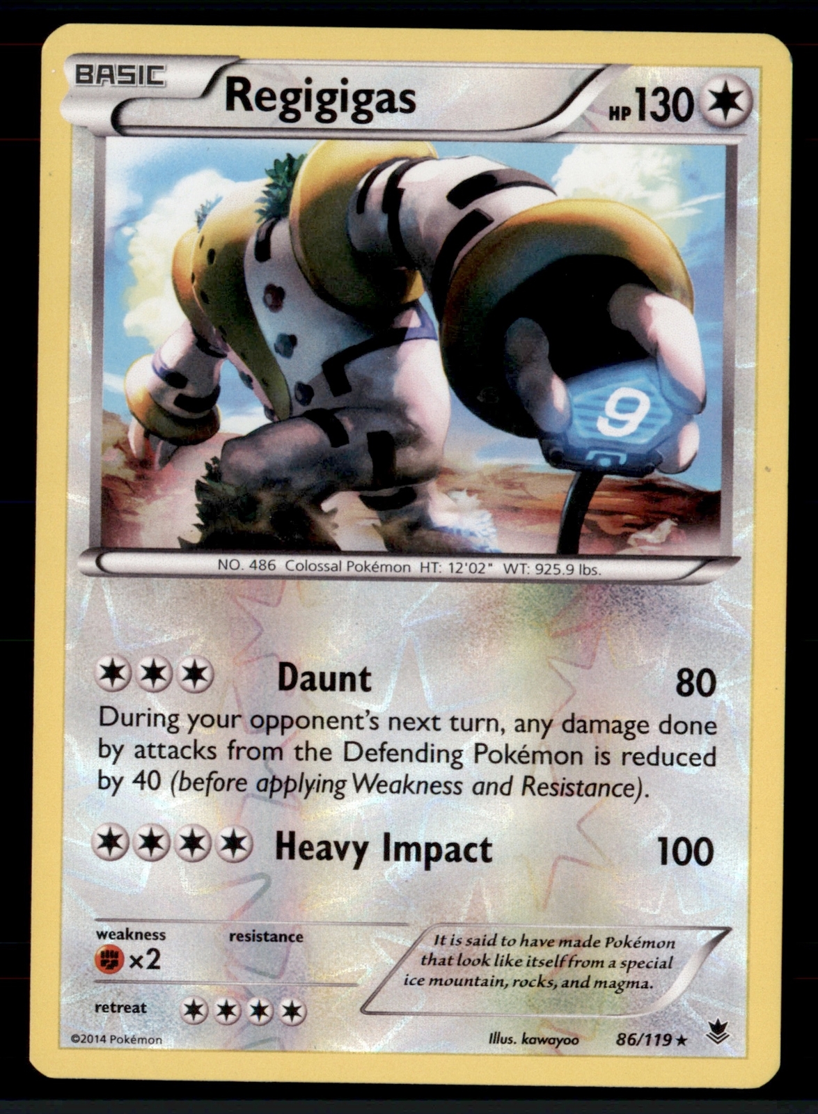 Regigigas Card Phantom Forces