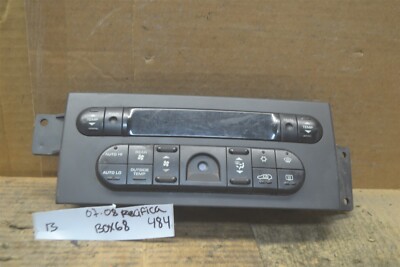07-08 Chyrsler Pacifica Temperature AC Climate P05005469AB Control 484 ...