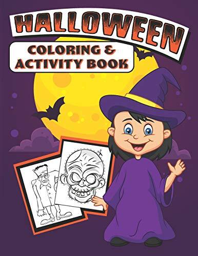 Halloween Coloring & Activity Book, Book New 9781074029494 Fast Free ...