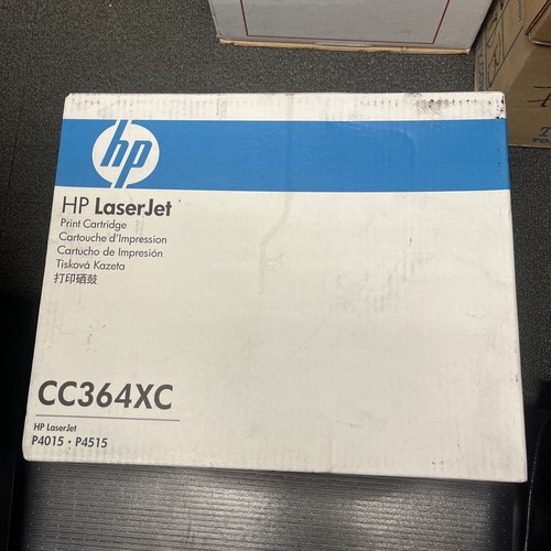New and sealed HP 64X LaserJet High Yield Black Print Cartridge CC364XC ...