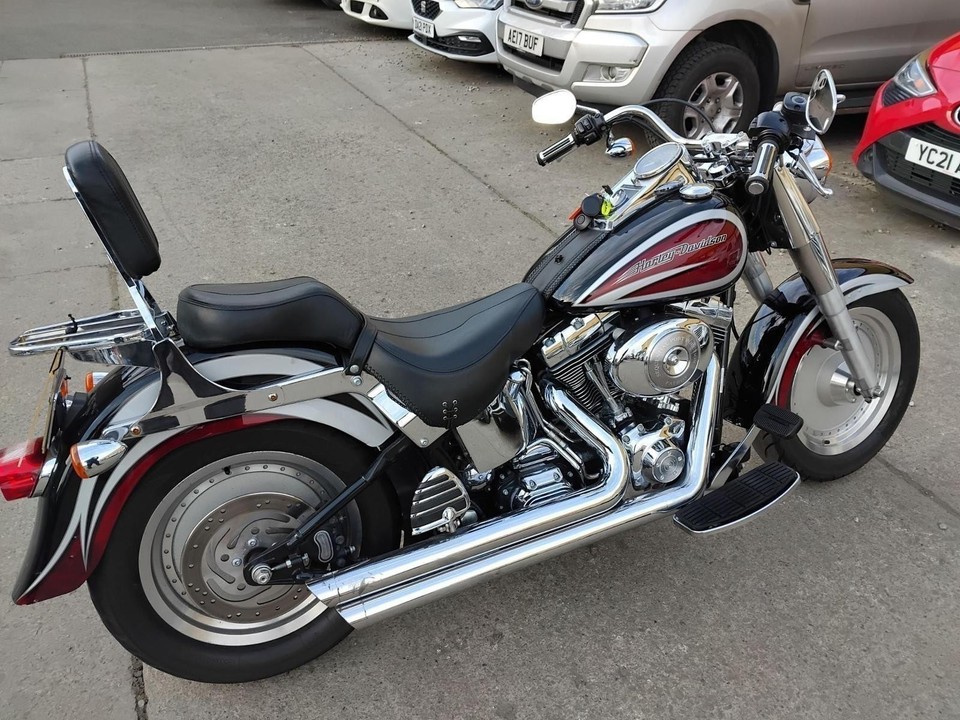 2006 06 HARLEY-DAVIDSON FAT BOY FLSTFI FATBOY FUEL INJECTED LOW MILES ...