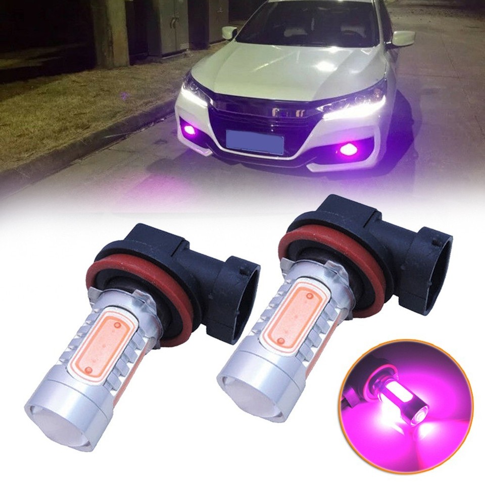 Quick Installation Pink H11 H8 Car Truck Fog Lights with Bright LED ...