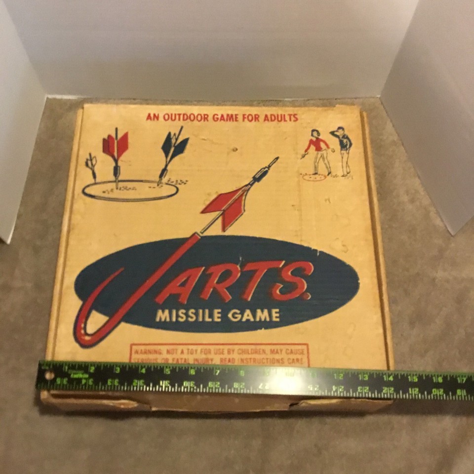 VTG Jarts Lawn Game BOX ONLY-NO PARTS-EMPTY-Free Shipping | eBay