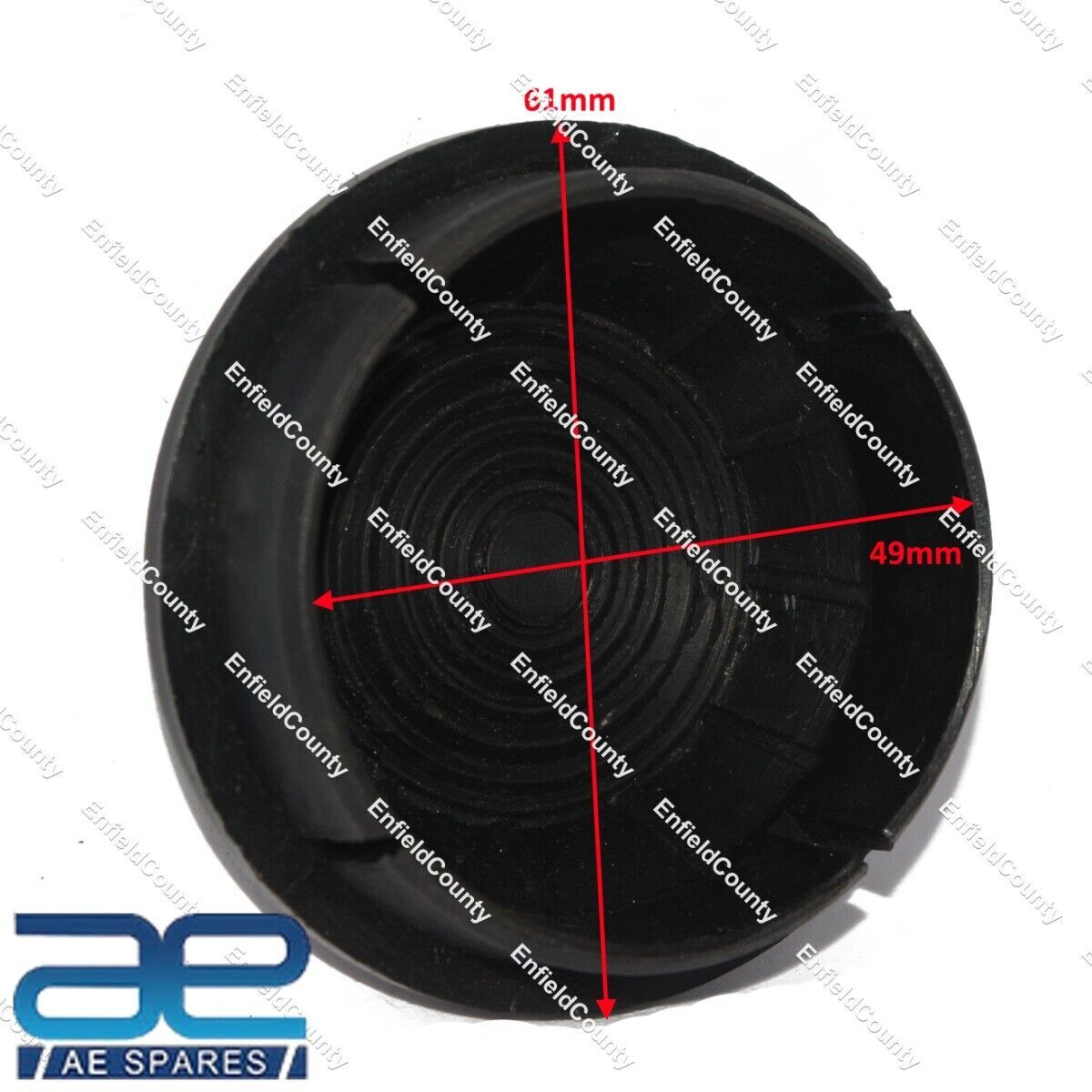 Steering Wheel Centre Cap Black For Ford Tractor | eBay