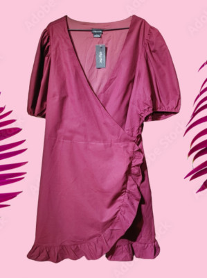 An Awesome CITY CHIC Ruffle Dreams Rap Dress, Size L Rpp $129.95 | eBay ...